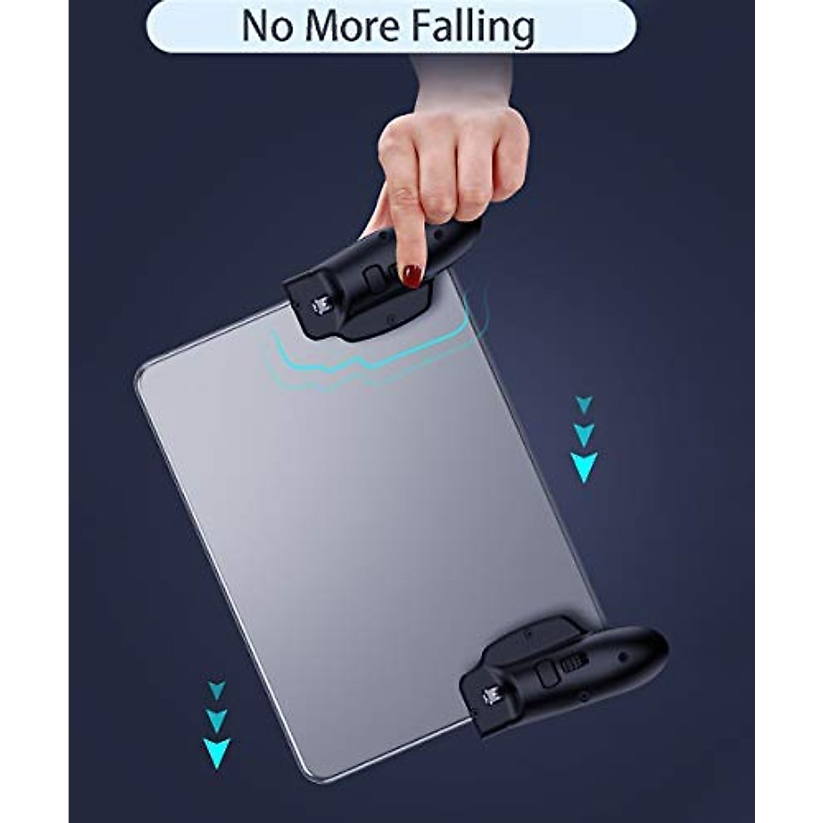Ytuomzi Mobile Game Controller for iPad/Tablets, Sensitive Shoot Aim Gamepad Trigger for PUBG/Knives Out, Handgrip for Tablet & Smartphones