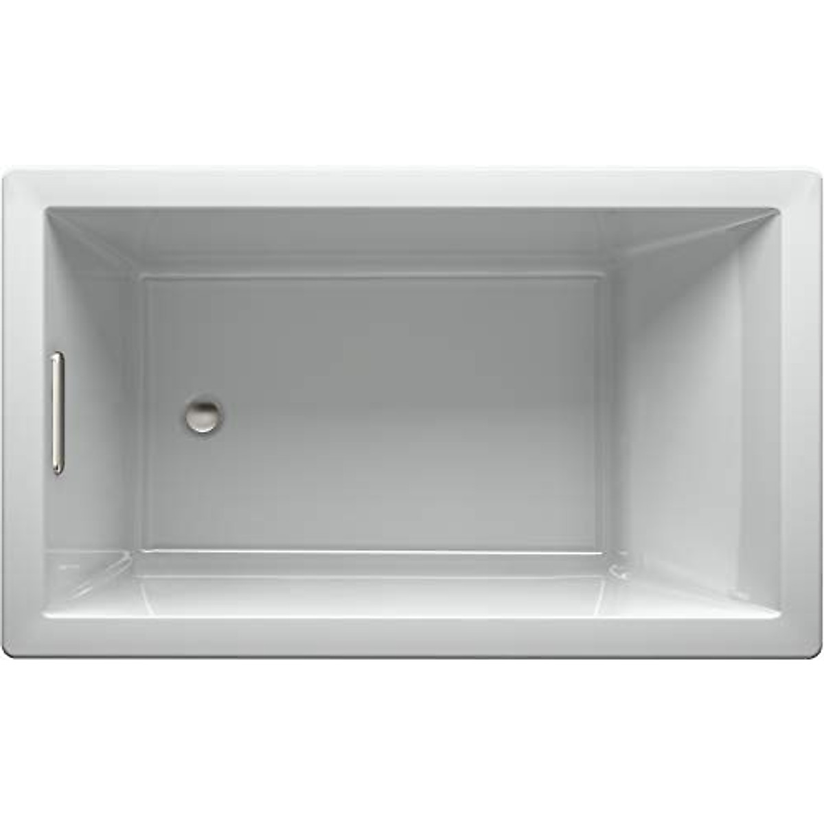 Kohler K-7272-BN Clearflo Slotted Overflow Bath Drain, Vibrant Brushed Nickel, 4.5 pounds