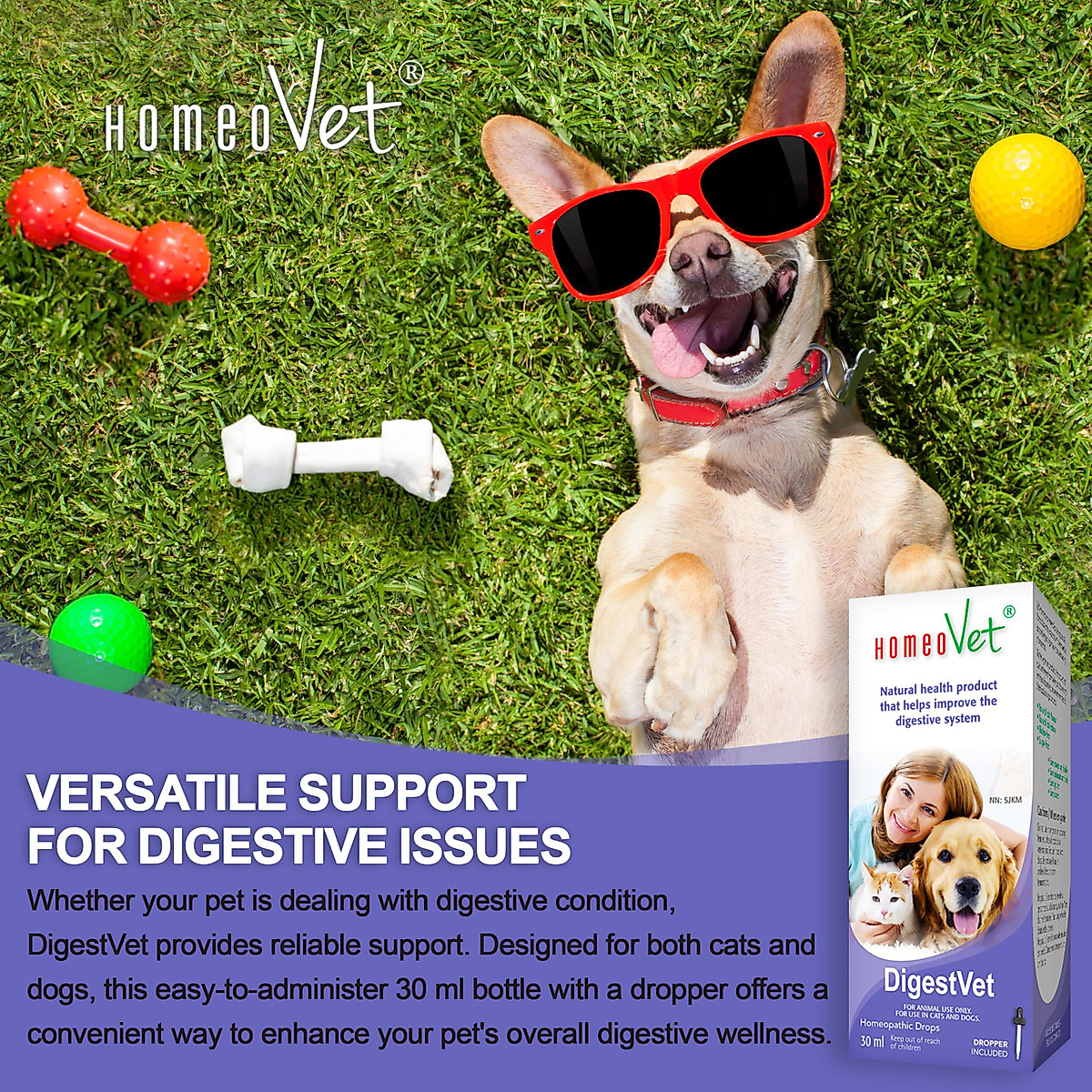 HOMEOVET Pet Digest Health, 30 ML