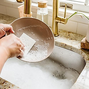 Full Circle Plain Jane Plant-Based Cellulose Sponge, Natural