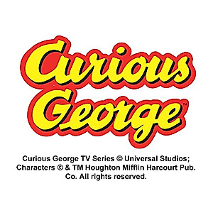 Curious George Paint Officially Licensed Silky Touch Super Soft Throw Blanket 50" x 60"