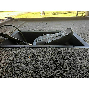 PLI Universal Recessed Trolling Motor Foot Pedal Pan Replaces Minn Kota 100RTMP