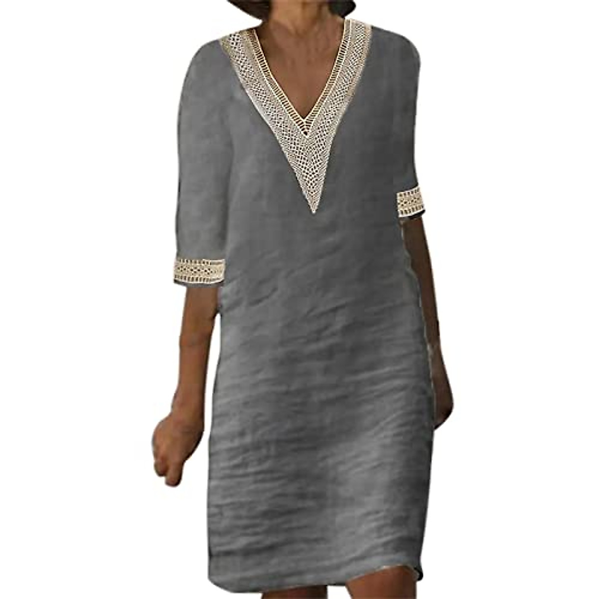 Kaftan Dresses for Women Body con Dress Long Sleeved Womens Dressy Tops Cute Summer Dresses for Women Side Zipper Elastic Waist Bodycon Cocktail Party Dress Vestidos de Mujer rojos Cortos Choker Cut