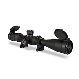 Monstrum G3 4-16x50 First Focal Plane FFP Rifle Scope with Illuminated MOA Reticle and Parallax Adjustment | Black