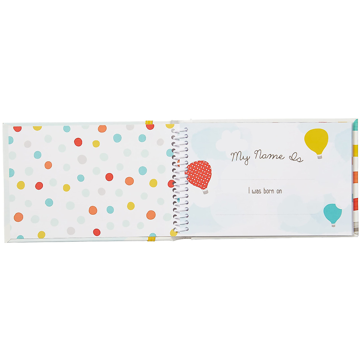 C.R. Gibson BP73-24545 You are My Sunshine Small Gender Neutral Baby Brag Book Photo Album, 7.25" W x 4.5" L with 10 Pages, Multicolor