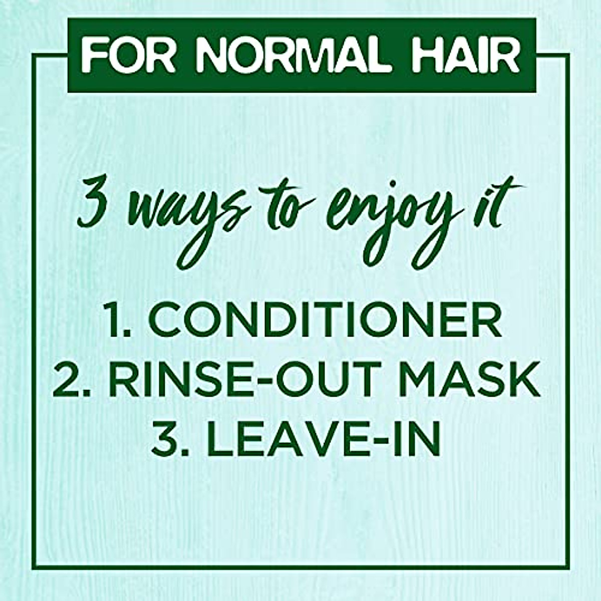 Garnier Ultimate Blends Hair Food, Aloe Vera 3-in-1 Normal Hair Mask Treatment, 390 ml