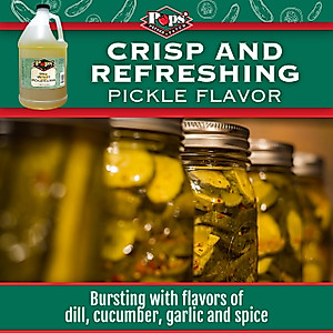 Pops Pepper Patch Pickle Elixer - Dill Pickle Brine for Leg Cramps, Pickle Pops, Pickle Shots - Made from Real Dill Pickles - No Artificial Colors or Flavors - Aids in Hydration - 1 Gallon