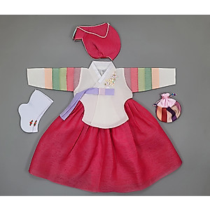 Hanbok Korea Traditional Girls Babies Dress First Birthday Party 1 Age DOL hg230