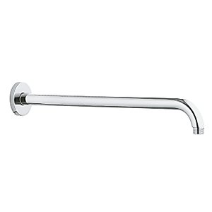 GROHE 28540000 Rainshower 15-Inch Fixed Shower Arm, Starlight Chrome