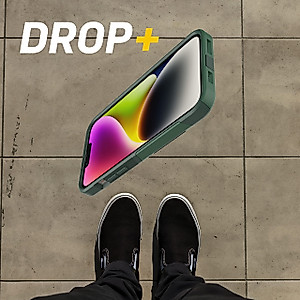 OtterBox iPhone 14 Plus Commuter Series Case - Trees Company (Green), Slim & Tough, Pocket-Friendly, with Port Protection