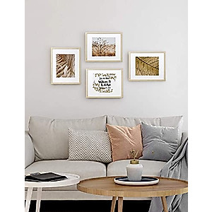 Afuly 11x14 Picture Frame & 2 Tier Macrame Shelf