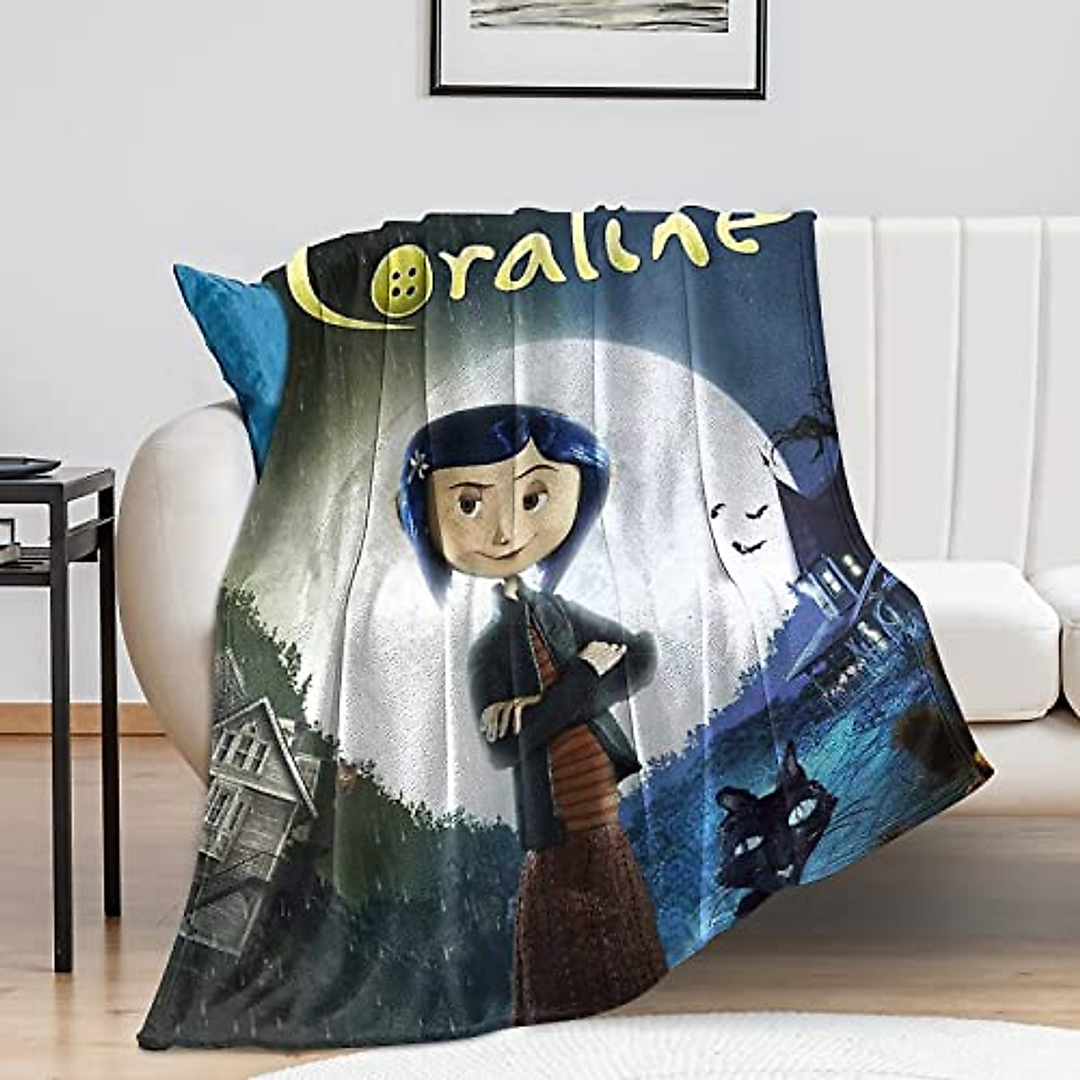 Ultra-Soft Anime Blankets Throw Blanket Fleece Blankets for Couch Bed Sofa, Warm Bedding Blanket 40"x50"