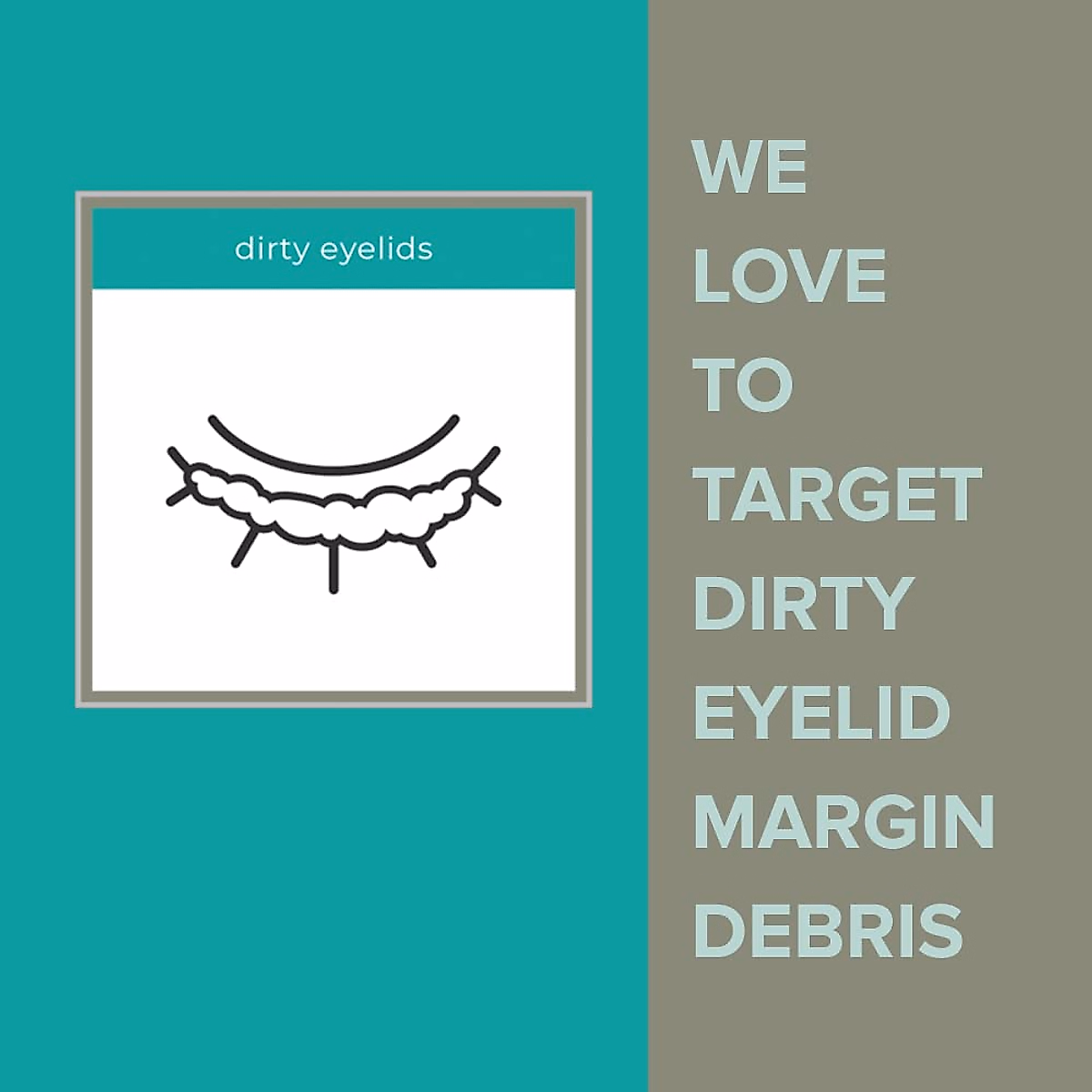 We Love Eyes: Tea Tree Eyelid Foaming Cleanser - Vegan. All natural. Cruelty free. Safe for false lashes and eyelash extensions.