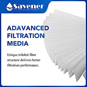 Savener Spa Filter Replacement for Unicel 6CH-47, Filbur FC-0315, PTL47W-P4,373043 Hot Tub Filter, 47sq.ft, 2 Pack