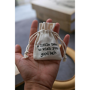 Good Luck Gift, Pocket Bear, Lucky Souvenir Gift, Miss You Gift, Gifts of Encouragement, Good Luck in Exams,Congratulations Graduation Gift.