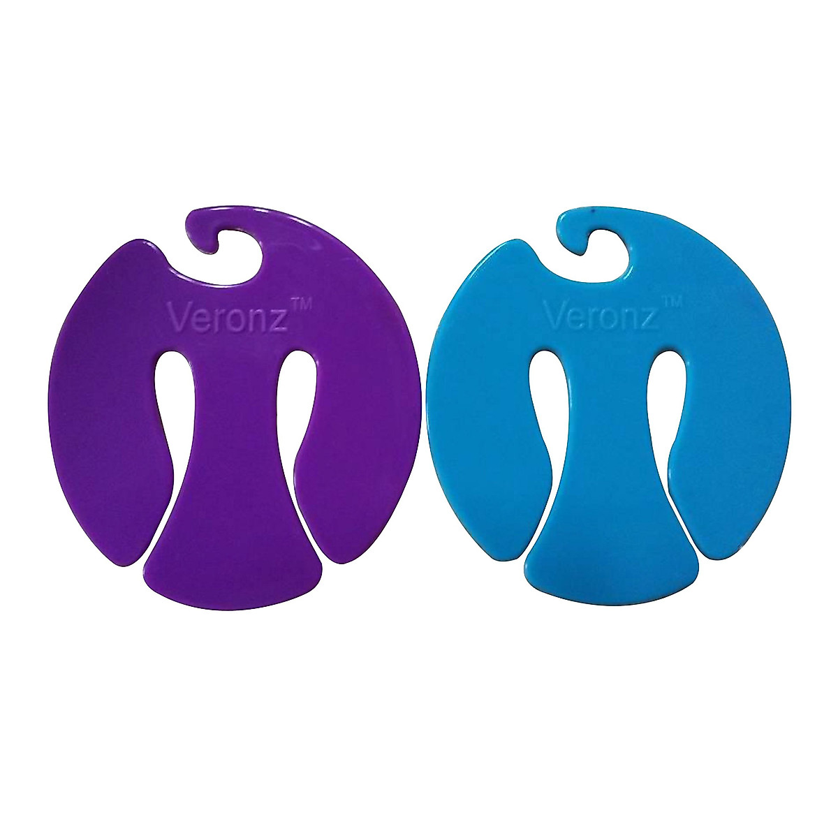 VERONZ Men's Ultra Tec Cotton Over-the-Calf Athletic Socks Sock Clips Included (Black, 3)