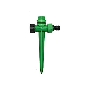VIEUE Garden Drip Irrigation System Accessories Female 1/2 3/4 Male Nozzle Holder Plastic Nails Can Be Connected with Plastic Dripper Lawn Nozzle Adapter 10 Pieces (Color : 1I2 Hose)