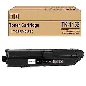 TK-1152 (1T02RV0US0) TK1152 Black Toner Cartridge Compatible for Kyocera P2235dw M2635dw P2235dn M2635dn M2135dn M2735dn Printer (Black,1 Pack) No Damage to The Machine,No Fading,No Streak.