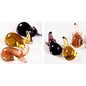 Set of 5 Cute Whale pen rest Cutlery Holder, Creative Animal Pen Chopsticks Spoon Fork Knife Holder, Home Kitchen Gifts Table Decoration