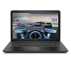 HP Pavilion Power 15-inch Laptop, Intel Core i7-7700HQ , AMD Radeon RX 550, 12GB RAM, 1TB hard drive, Windows 10 (15-cb071nr, Black), Gaming