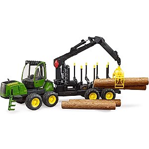 Bruder 09805 John Deere 1210E Forwarder