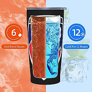 DEUASS 187th Infantry Regiment Insignia 20oz Tumbler With Lid And Straw Stainless Steel Vacuum Insulated Coffee Travel Mug Thermal Cup For Outdoor