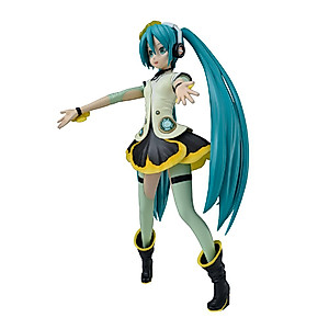 Sega Project Diva Arcade Future Tone Hatsune Miku Super Premium Action Figure Pansy, 9"