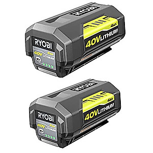 2-Pack Ryobi OEM 40V 4.0Ah Lithium-Ion Battery set OP4040