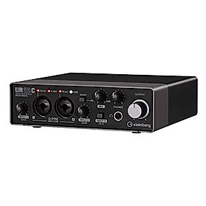 Steinberg UR22C 2x2 USB 3.0 Audio Interface with Cubase AI and Cubasis LE