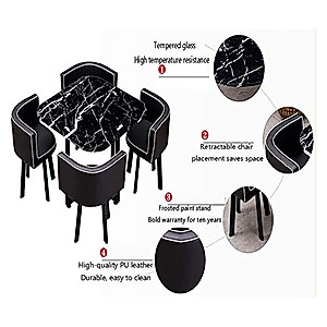 Office Reception Round Table- Office Table and Chair Set Reception Coffee Table, Reception Tables and Chairs Restaurant Tables and Chairs Set Simple Modern Leisure Table Marble Solid Wood Round Table