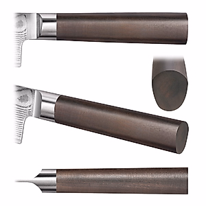 Cangshan HAKU Series 501059 X-7 Damascus Steel Forged 7-inch Kiritsuke Knife with Sheath