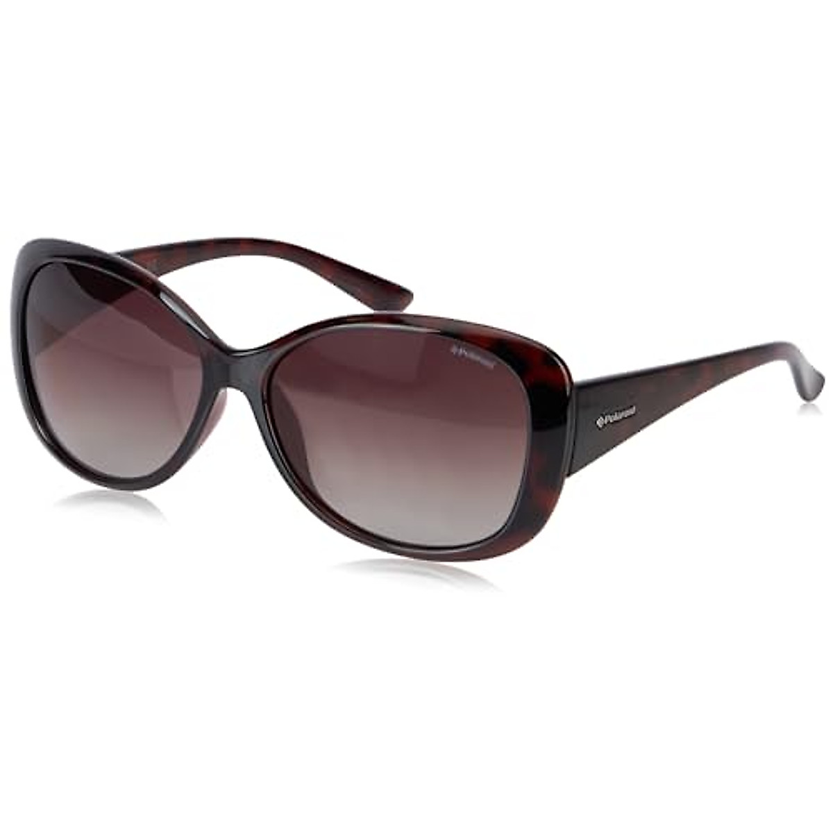 Polaroid Sunglasses Women's P8317/S Polarized Butterfly Sunglasses, Havana, 58 mm