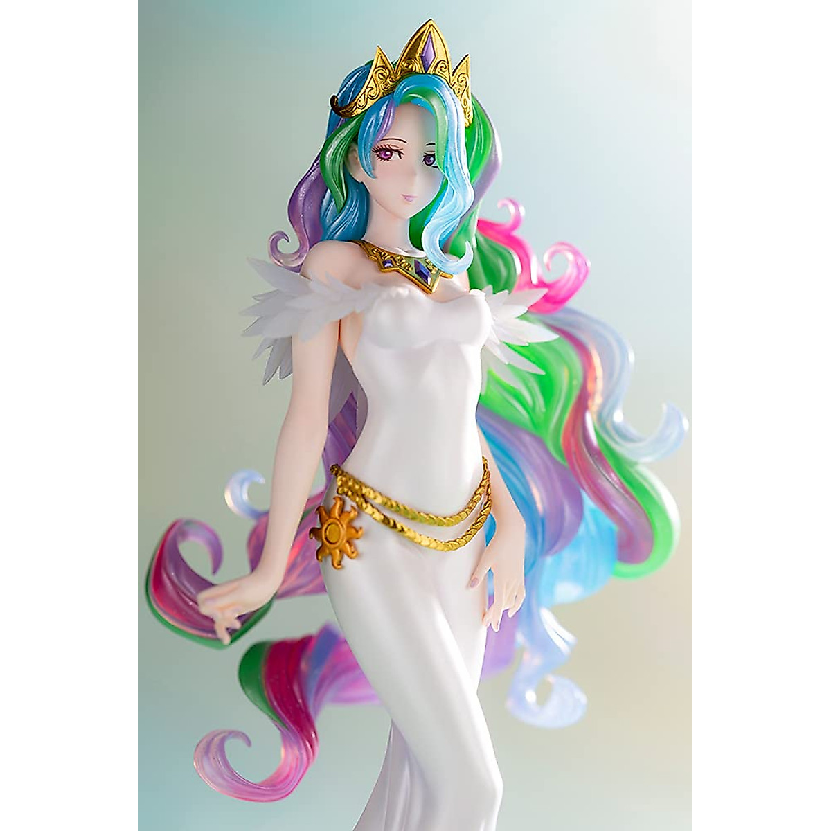 Kotobukiya My Little Pony: Princess Celestia Bishoujo Statue, Multicolor