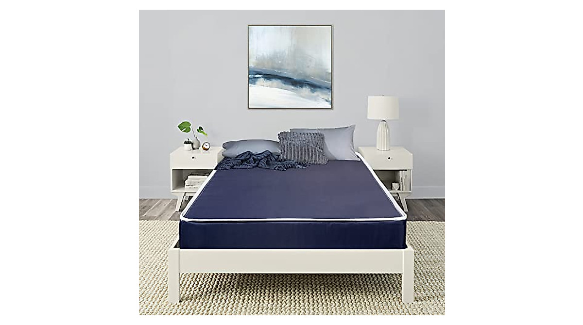 Mayton 5-Inch Twin Mattress - Water-Resistant, Noiseless Comfort