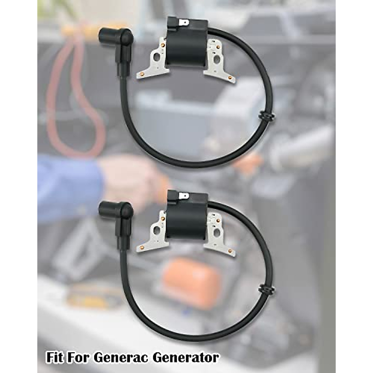 0K63030SRV Ignition Coil Fit for Generac GP15000 GP1500 GP1750