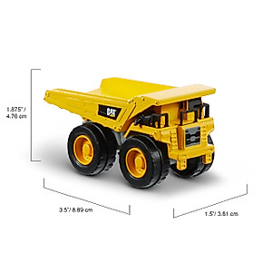 CAT Construction Toys Construction Die Cast Metal 3 Pack Vehicles - Dump Truck/Cement Mixer/Grader for Ages 3+