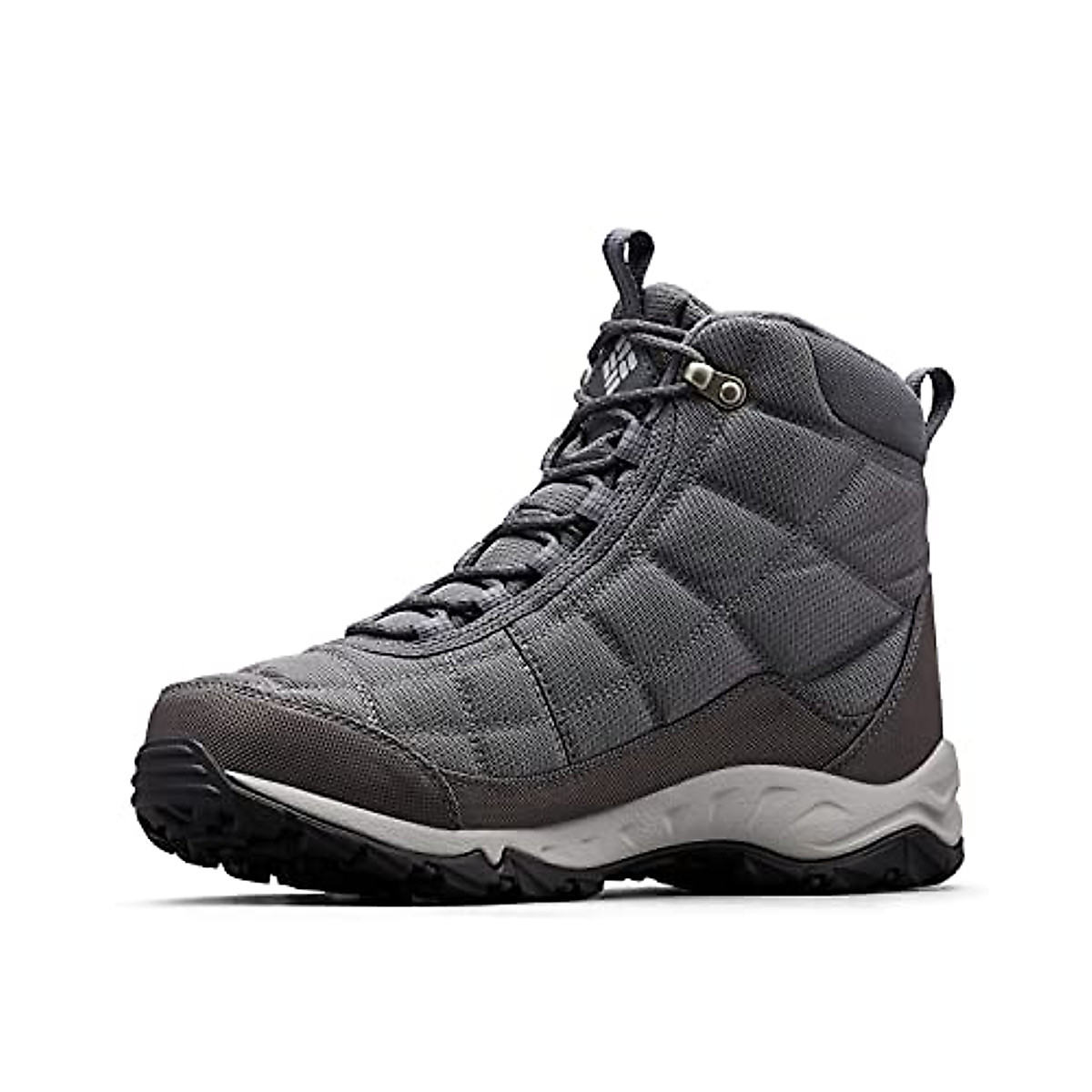 Columbia Men's Firecamp Boot, Titanium Grey Steel/Graphite, 10