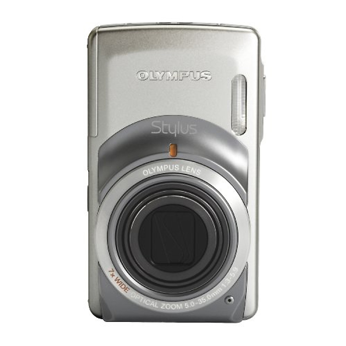 Olympus Stylus 7010 12MP Digital Camera with 7x Dual Image Stabilized Zoom and 2.7 inch LCD (Silver)