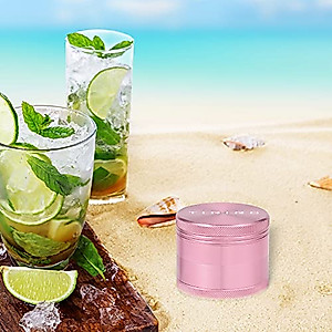 TIRIRS Aluminium Grinder 2 Inch Pink.