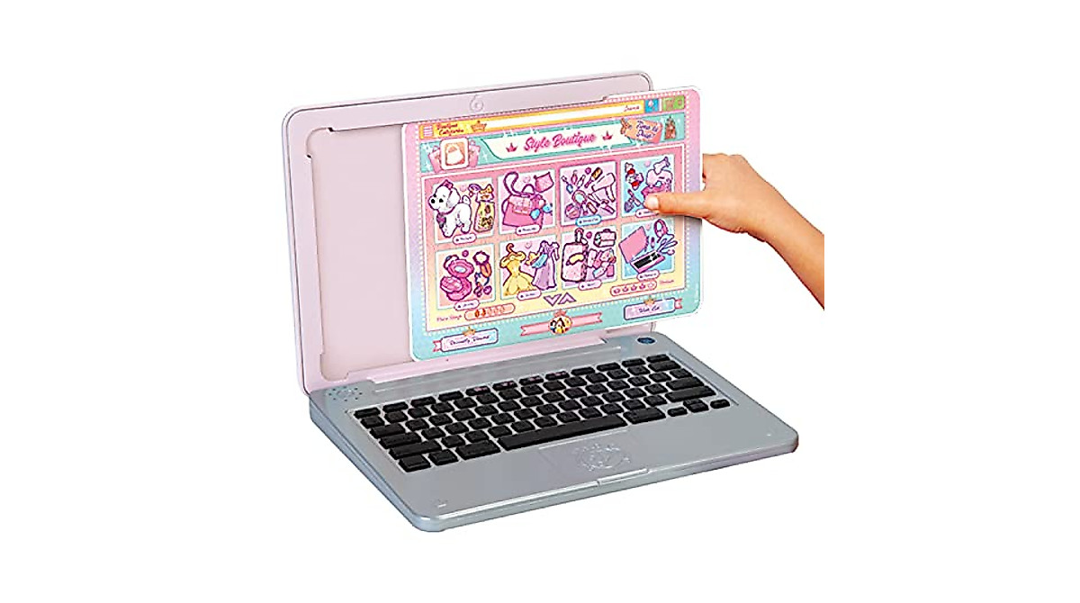Disney Princess Pretend Laptop - 5 Fun Play Modes