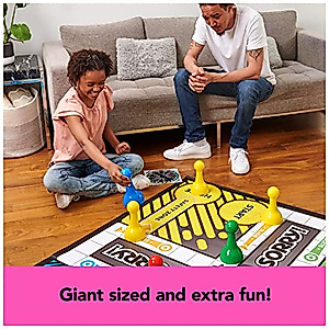 Giant SORRY Classic Family Board Game Indoor Outdoor Retro Party Activity Summer Toy with Oversized Gameboard, for Adults and Kids Ages 6 and up