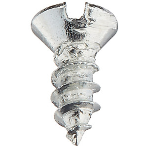 Hard-to-Find Fastener 014973311209 Slotted Flat Wood Screws, 2 x 1/4, Piece-60