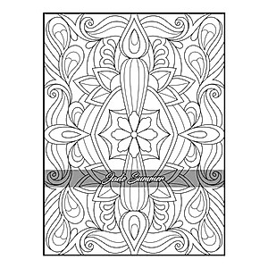 100 Amazing Patterns: An Adult Coloring Book with Fun, Easy, and Relaxing Coloring Pages