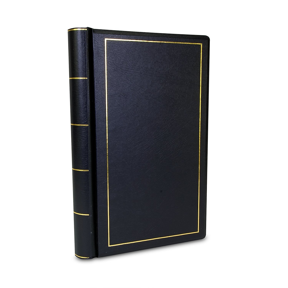 Wilson Jones Corporate Minute Book, Letter Size 8.5 x 11 Inches, 125 Pages/250 Sides, Black (W0395-11)