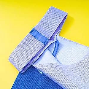 Cute Handbag for Women Aesthetics Crochet Tote Bag Large Capacity Solid Vibrant Color Casual Hobo Bag (Purple, Large)