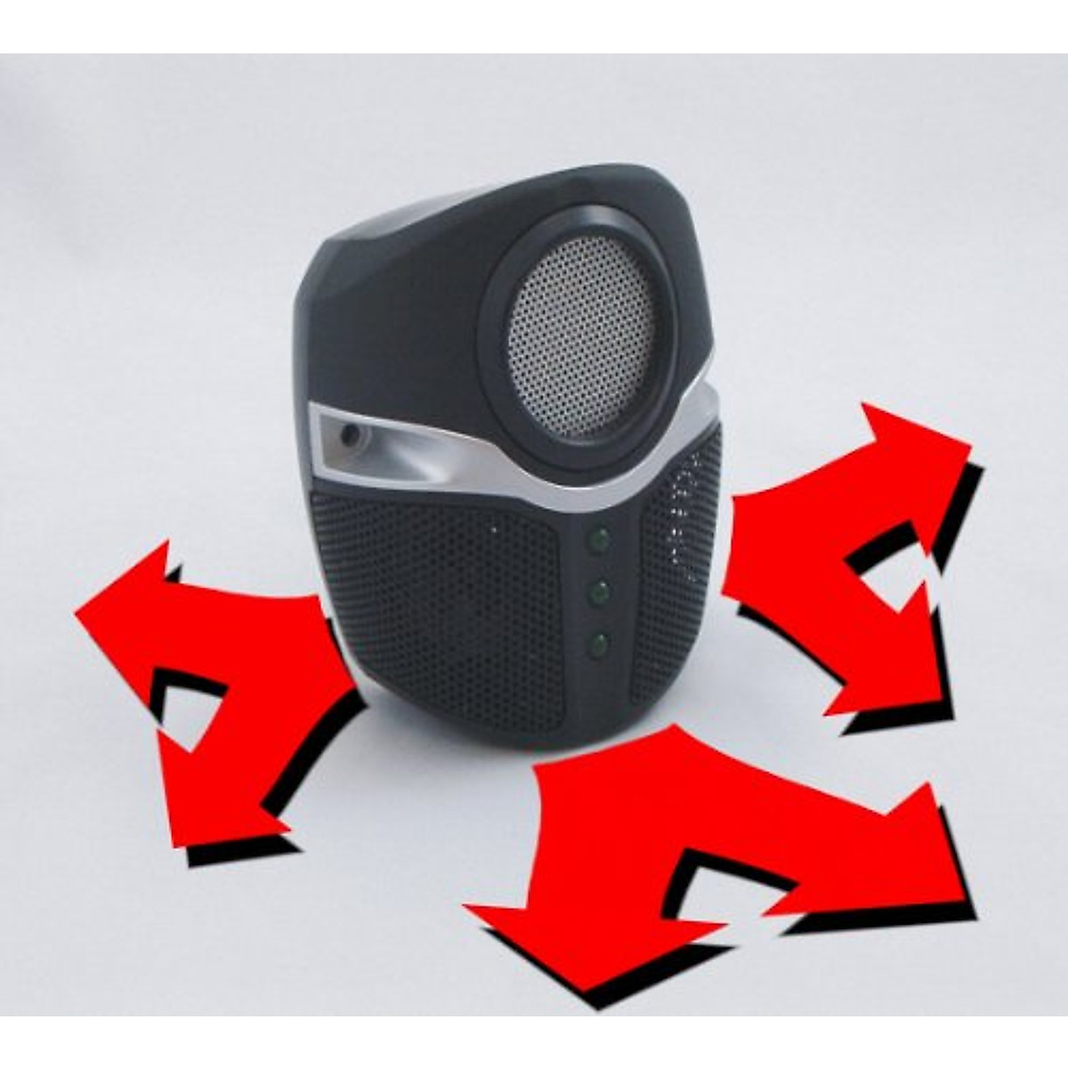 Ultrasonic Rodent Repeller Commercial Triple Speaker Model Repels Rodents, Rats & Mice.