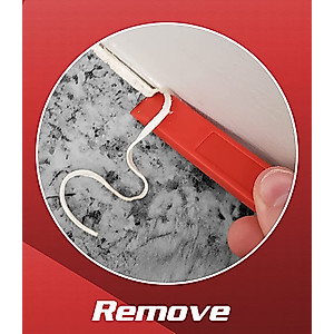 Newborn Octogun 208D Drip-Free Caulk Gun - Integrated 4-Sided Tooling Square & 2-Sided Scraper | 12:1 Thrust Ratio | Lightweight Plastic Design with Revolving Barrel