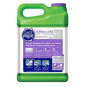 Cat's Pride Max Power UltraClean Low-Tracking Multi-Cat Clumping Litter 15 Pounds, Fresh Scent