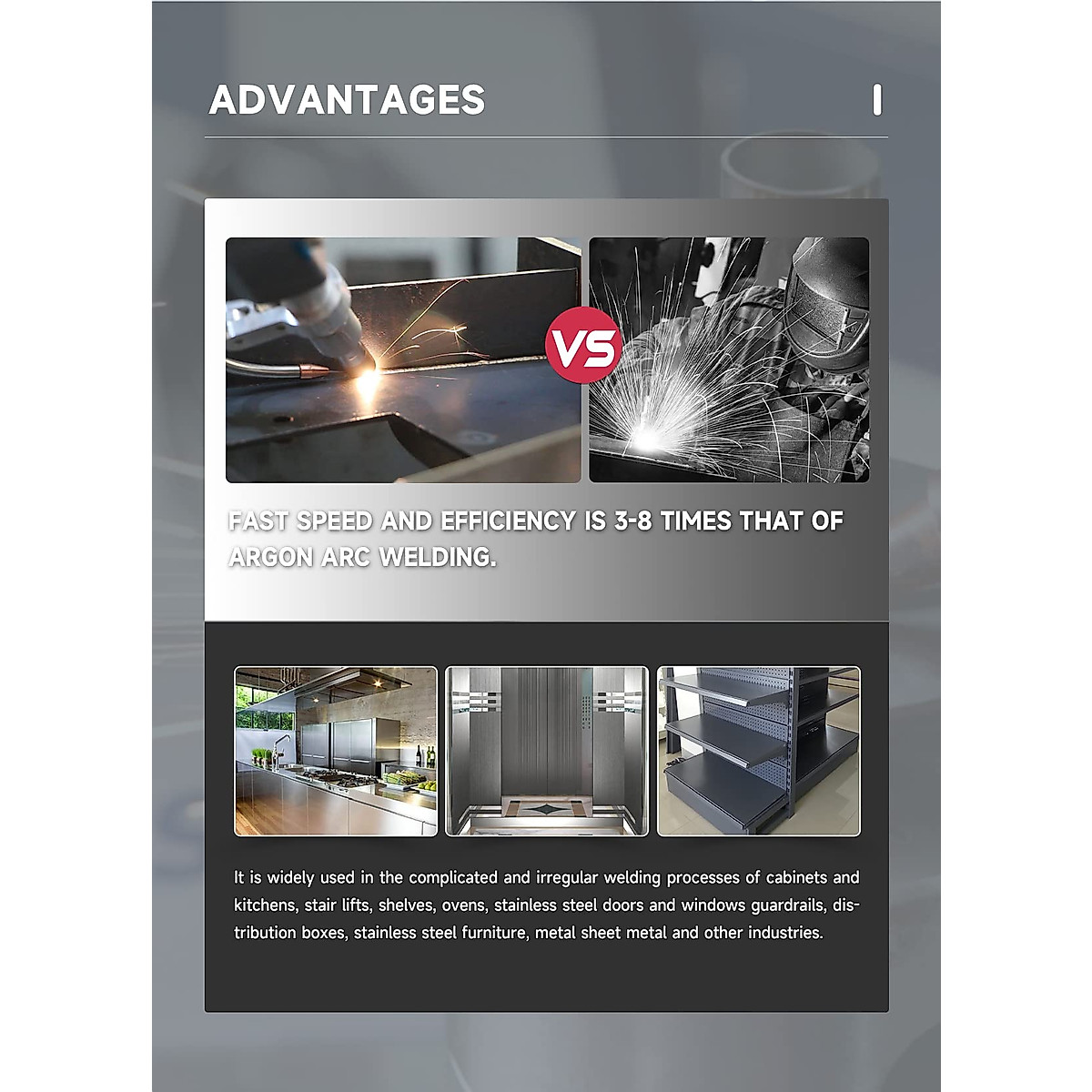 LYXC 2000W 2 in 1 Integrated Fiber Laser Welding Machine 220V Single Phase Handheld Max Laser Welder Machine With Water-cooler chassis 360° Welding for Welding&Weld Seam Cleaning