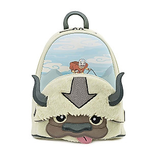 Loungefly Nickelodeon Avatar Aang Appa Cosplay Womens Double Strap Shoulder Bag Purse